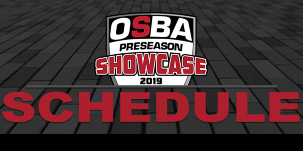 OSBA Preseason Showcase 2019 • Ontario Basketball Association