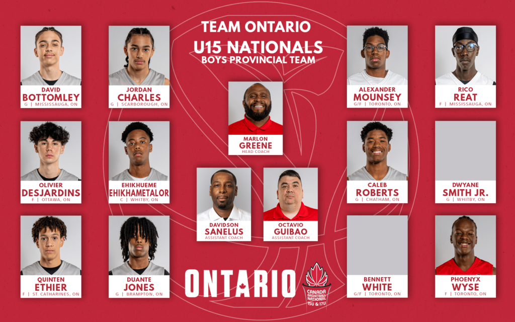 Announcing Team Ontario rosters for 2022! • Ontario Basketball Association